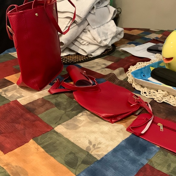 Jingpin | Bags | Brand New Red Jingpin Womans Purse | Poshmark